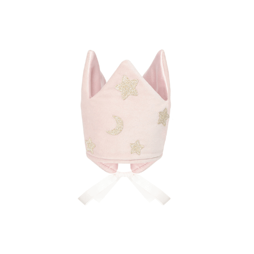 Krone rosa velour | Fe, prinsesse → Magisk udklædning 3-8 år