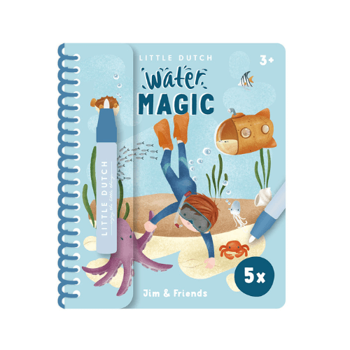 Vand-malebog | Mal med vand med Jim & venner → Kreativ leg